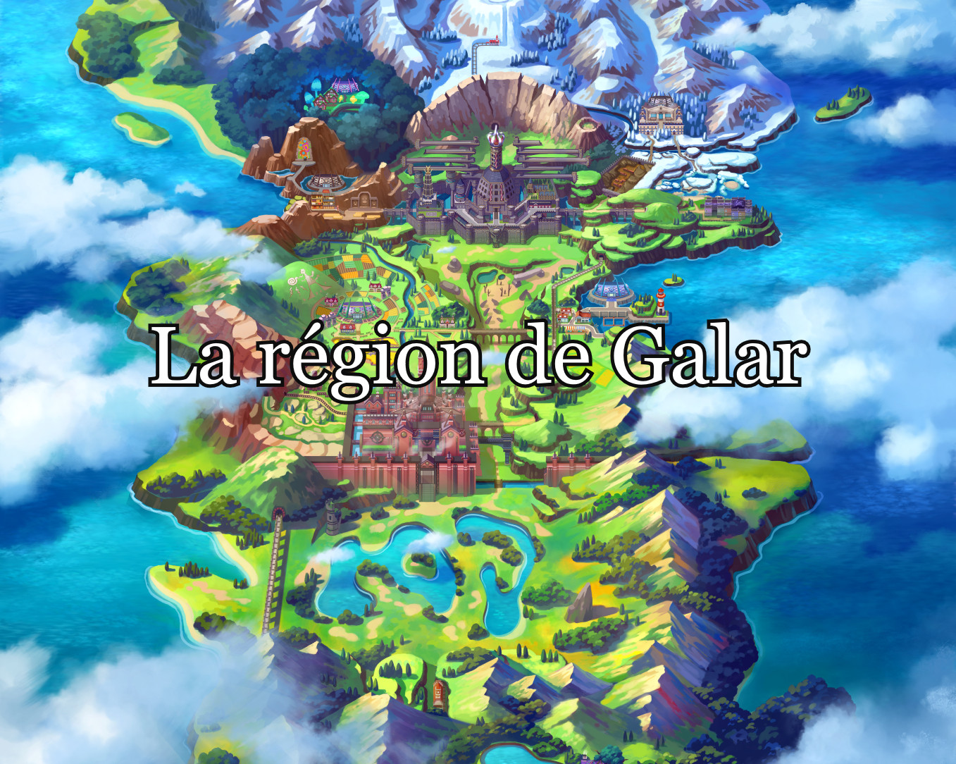 La région de Galar - Pokégraph