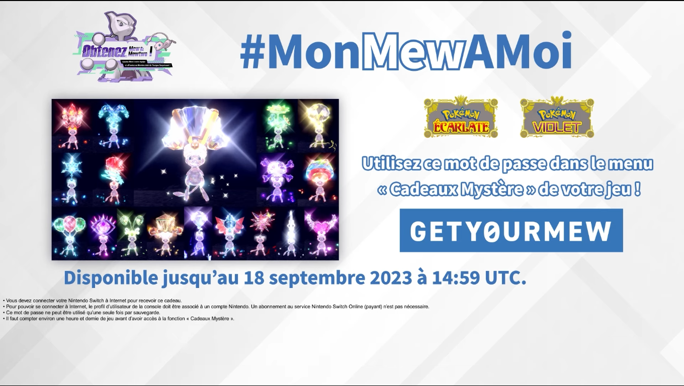 Distribution de Mew Téracristal Aléatoire - Pokégraph