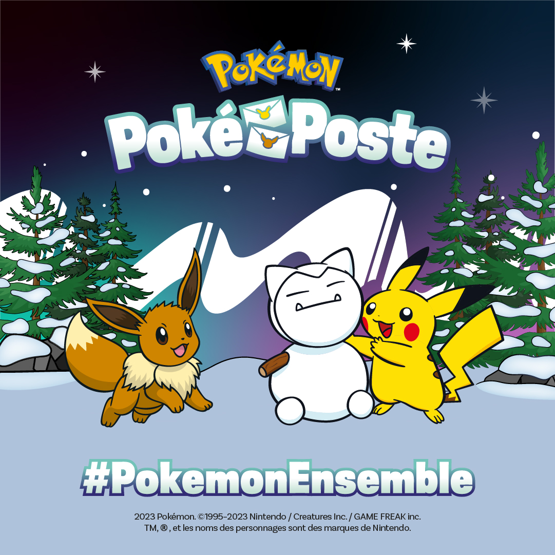 Pokémon Ensemble : La Poké Poste s'invite à Paris et à Lyon ! - Pokégraph
