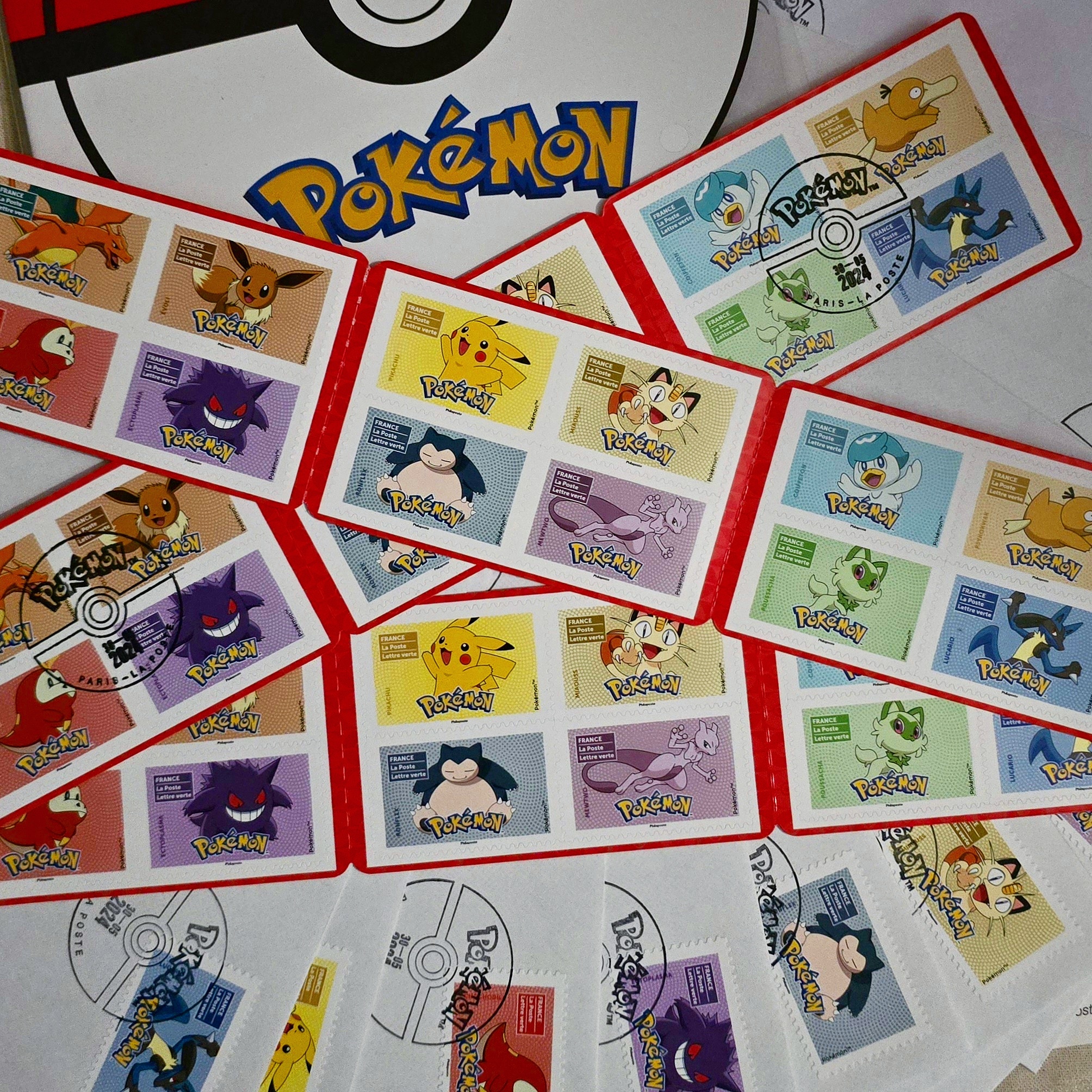 Le nouveau carnet de timbres Pokémon est disponible ! - Pokégraph